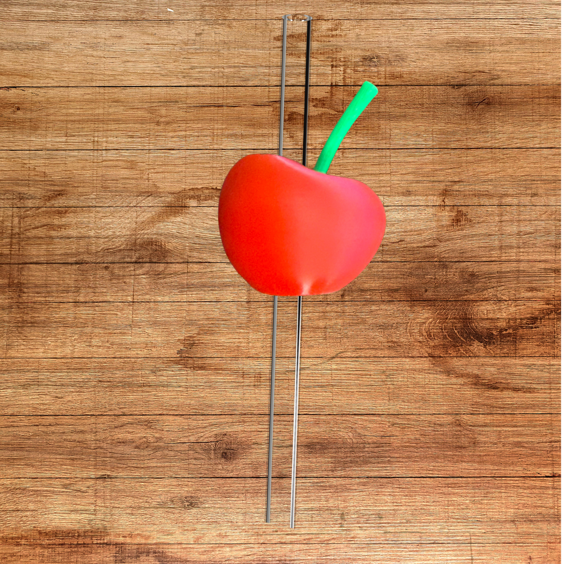 Cherry Straw Topper – The Crafted Wings